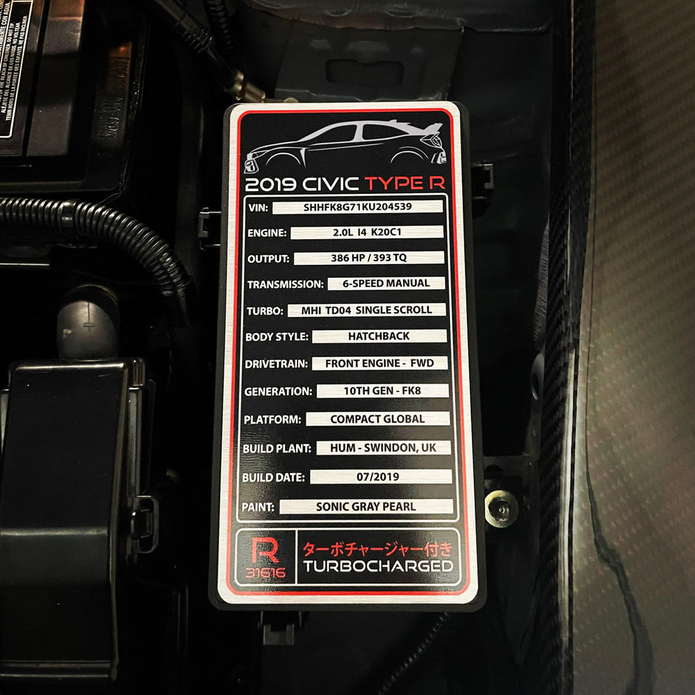 Pixel Autoworks - Custom Build Plaques