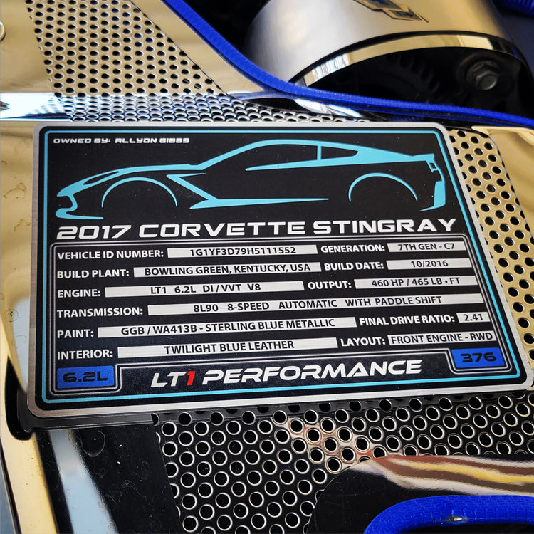 Pixel Autoworks - Custom Build Plaques